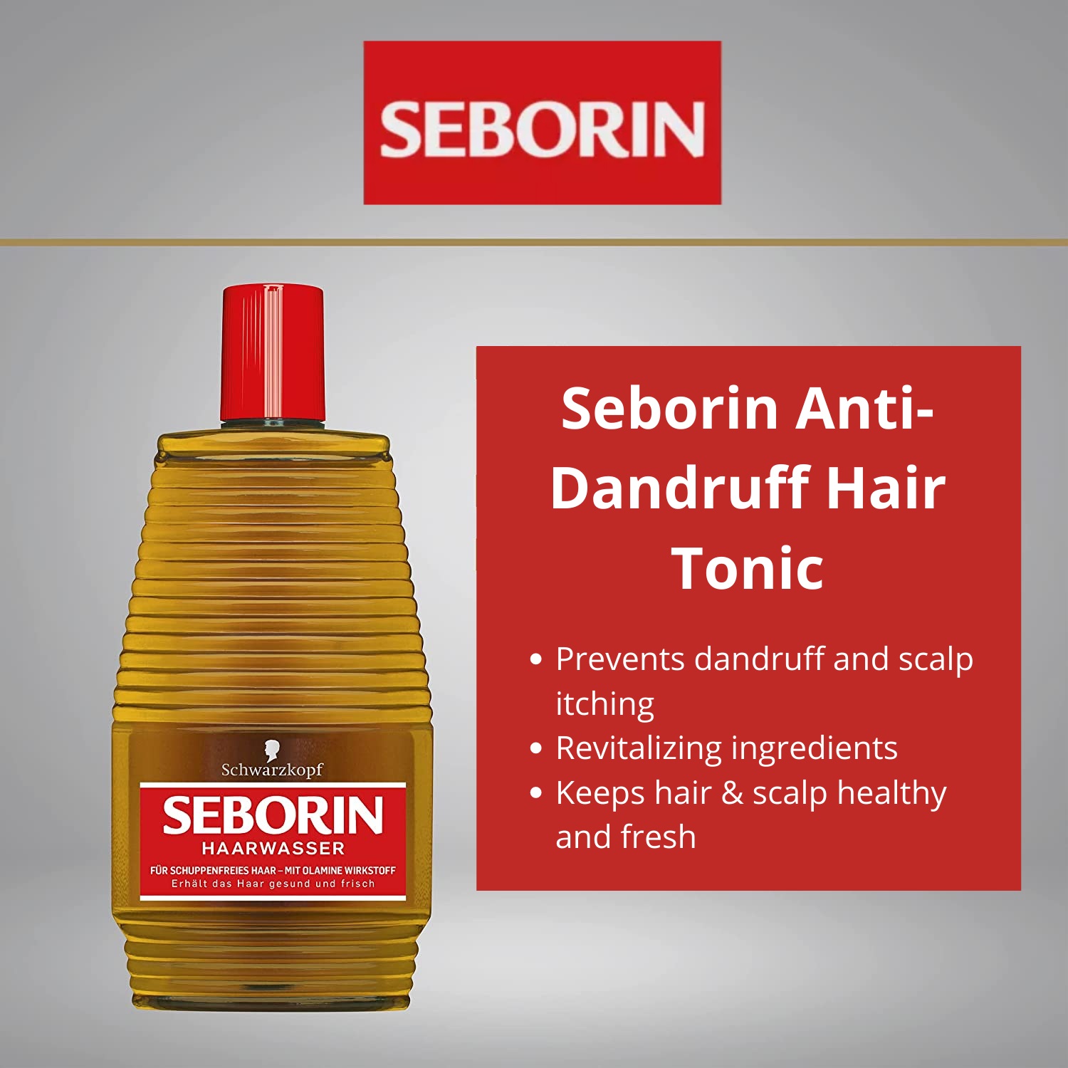 Buy Aktiv Hair Tonic Seborin Schwarzkopf+Anti-Dandruff | eRomman