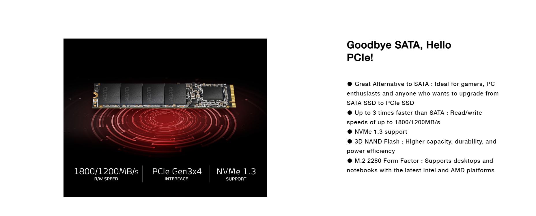 Buy Ipohonline XPG SX6000 Lite PCIe Gen3x4 M.2 2280 Solid State Drive ...
