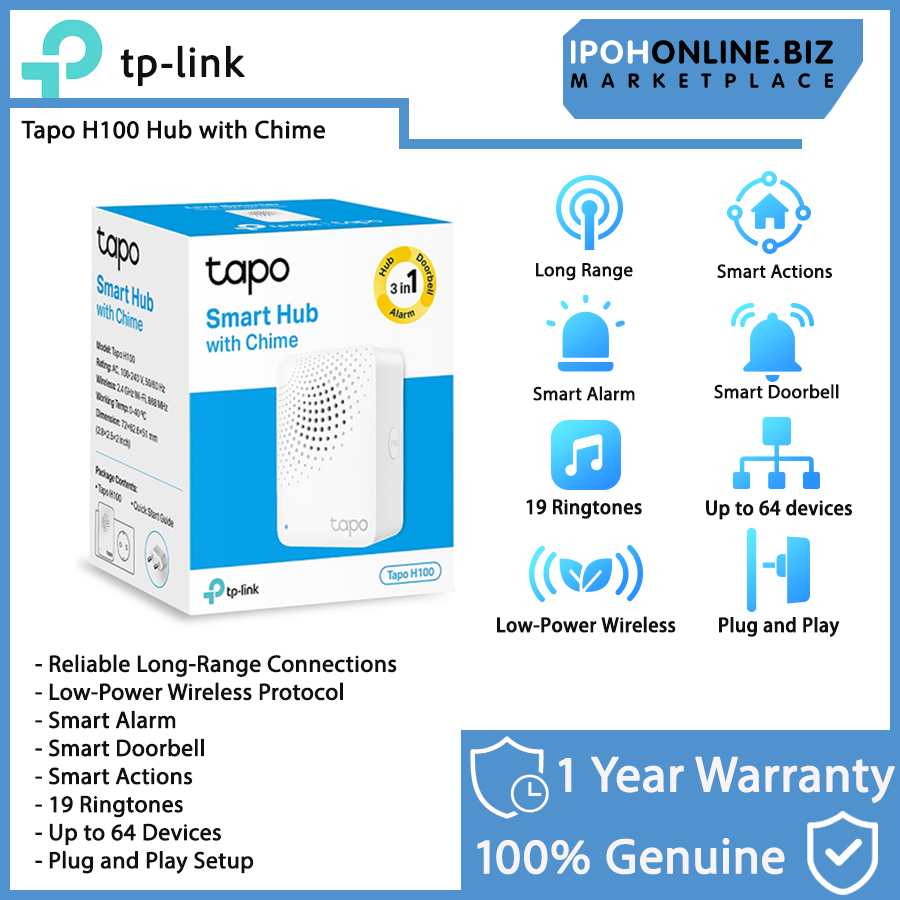 الالكترونيات :: كاميرات :: كاميرات أمنية و سيارات :: Ipohonline TP-Link Tapo H100 Smart Home IoT ...