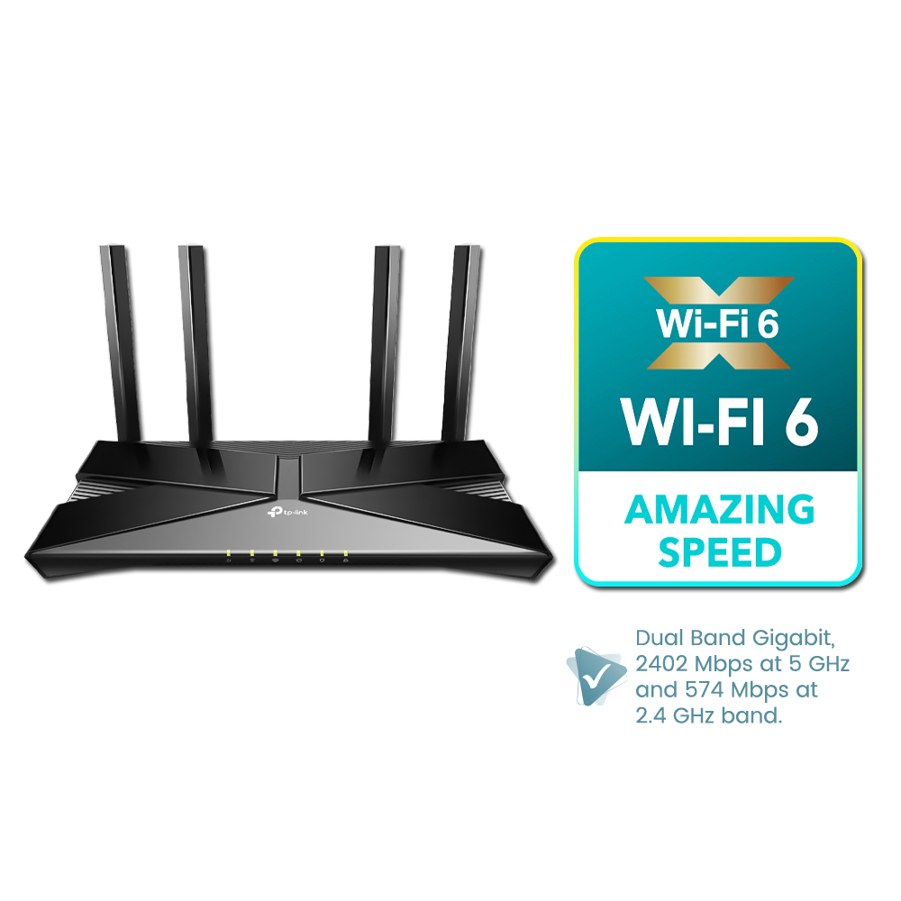 Buy Switch2com TP-Link Archer AX53 Wi-Fi 6 Router Dual Band Gigabit AX3000 High Power Wireless ...