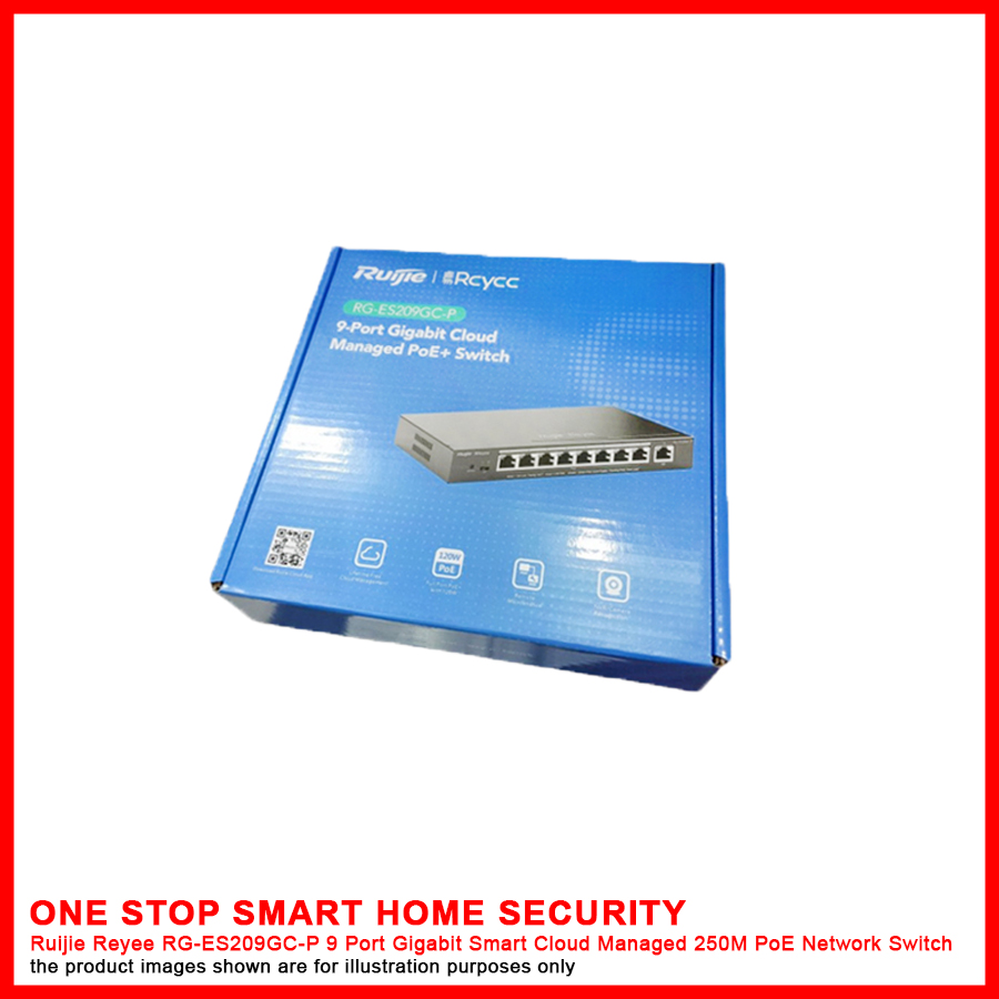 Buy Ipohonline Ruijie Reyee RG-ES209GC-P 9 Port Gigabit Smart Cloud ...