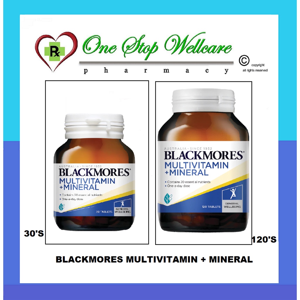 Buy Multivitamins + Mineral Blackmores Daily supplement | eRomman
