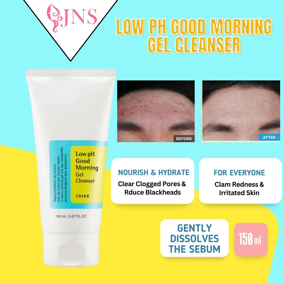 Cosrx Low pH Good Morning Gel Cleanser Daily Mild Face Cleanser 150ml