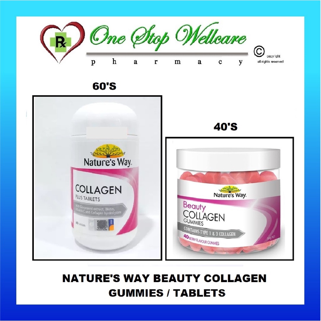 Buy Collagen Gummies / Collagen Plus Tablets Nature's | eRomman