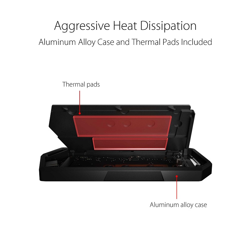 Buy ROG Strix Arion M.2 NVMe SSD Enclosure by Asus | eRomman