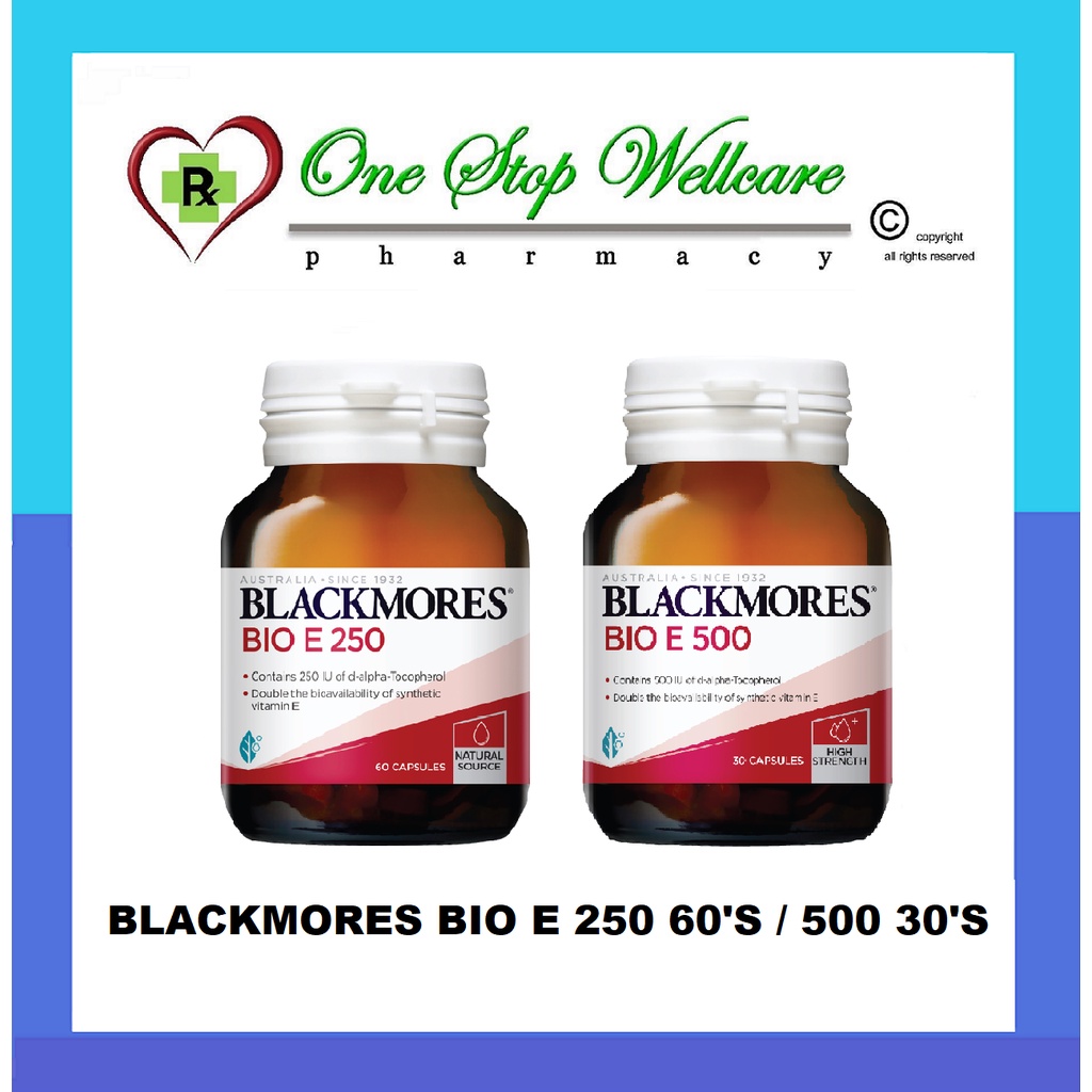 Buy Bio E / Bio Vitamine E by Blackmores (Exp:02/2025) | eRomman