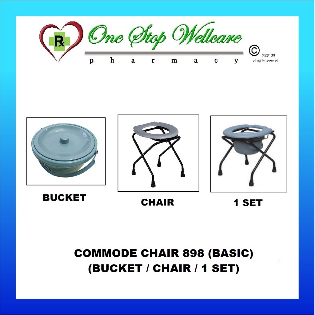 Buy Commode Chair 898 Toilet Seat (Bucket / Chair) | eRomman