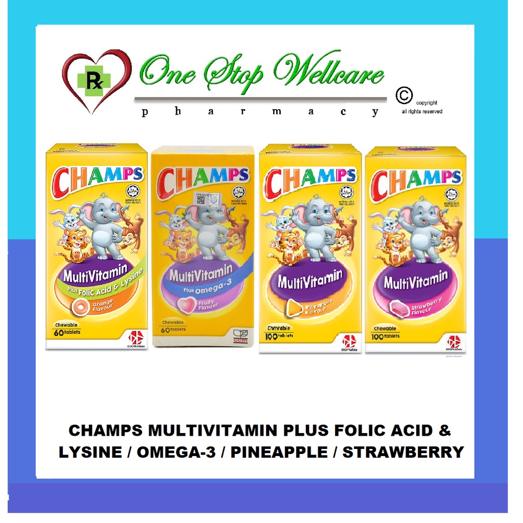 Buy Multivitamin Plus Folic Acid & Lysine / Omega 3 | eRomman