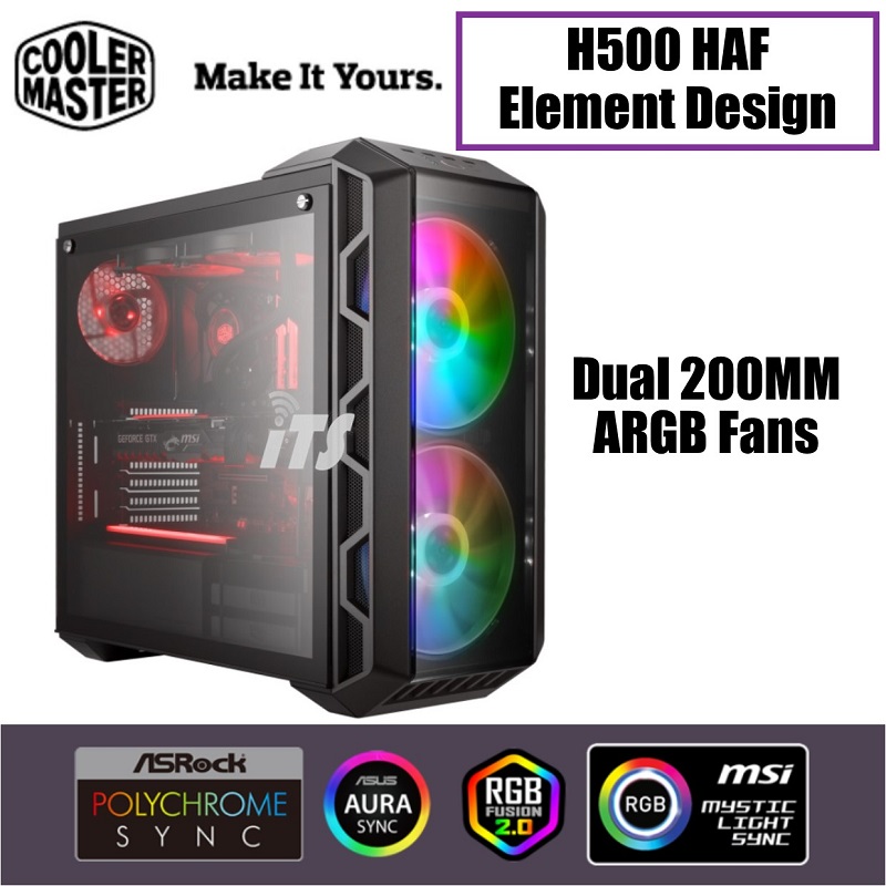 Buy MasterCase H500 HAF Elements Designs Cooler Master | eRomman