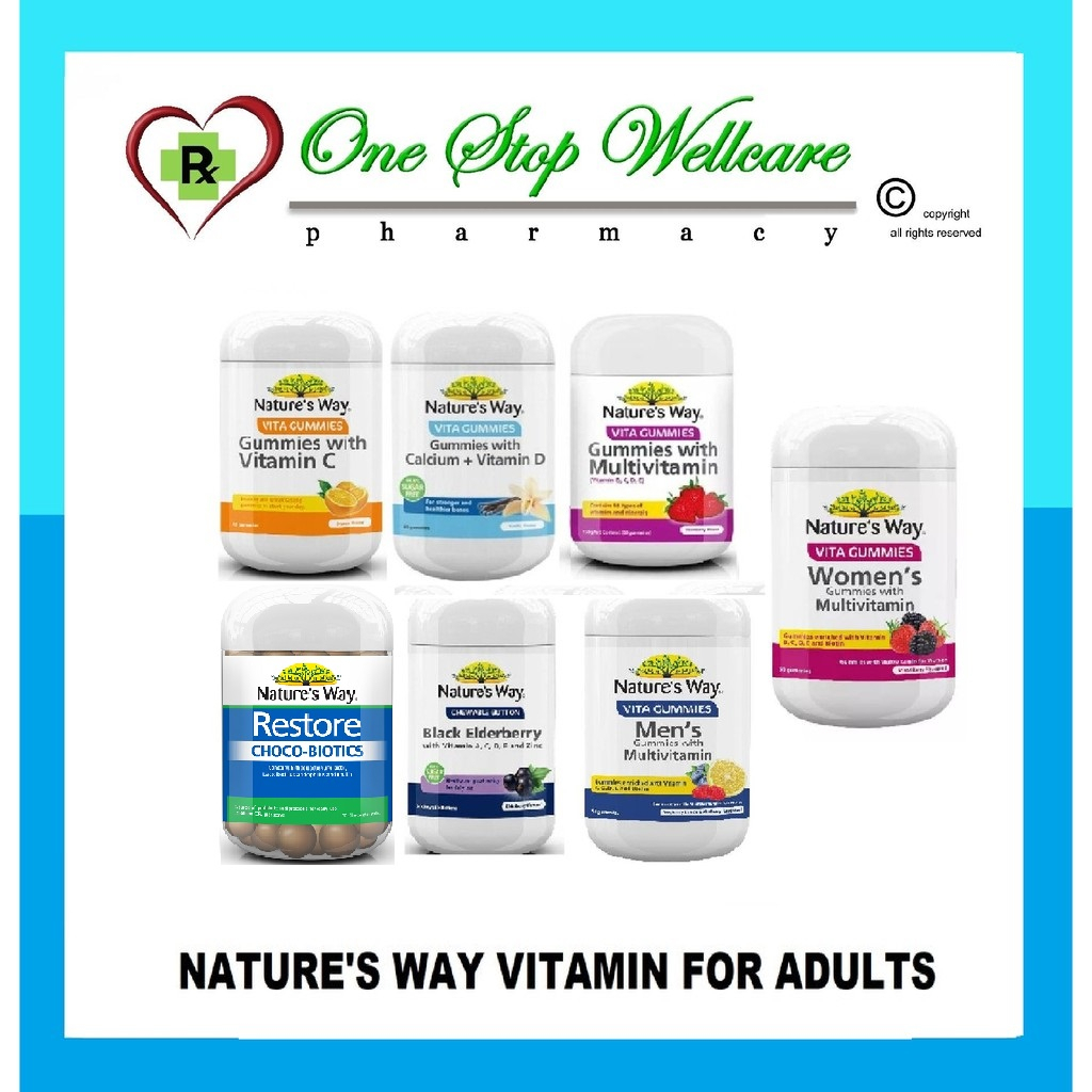 Buy Adult Multivitamin Gummies by Nature's Way | eRomman