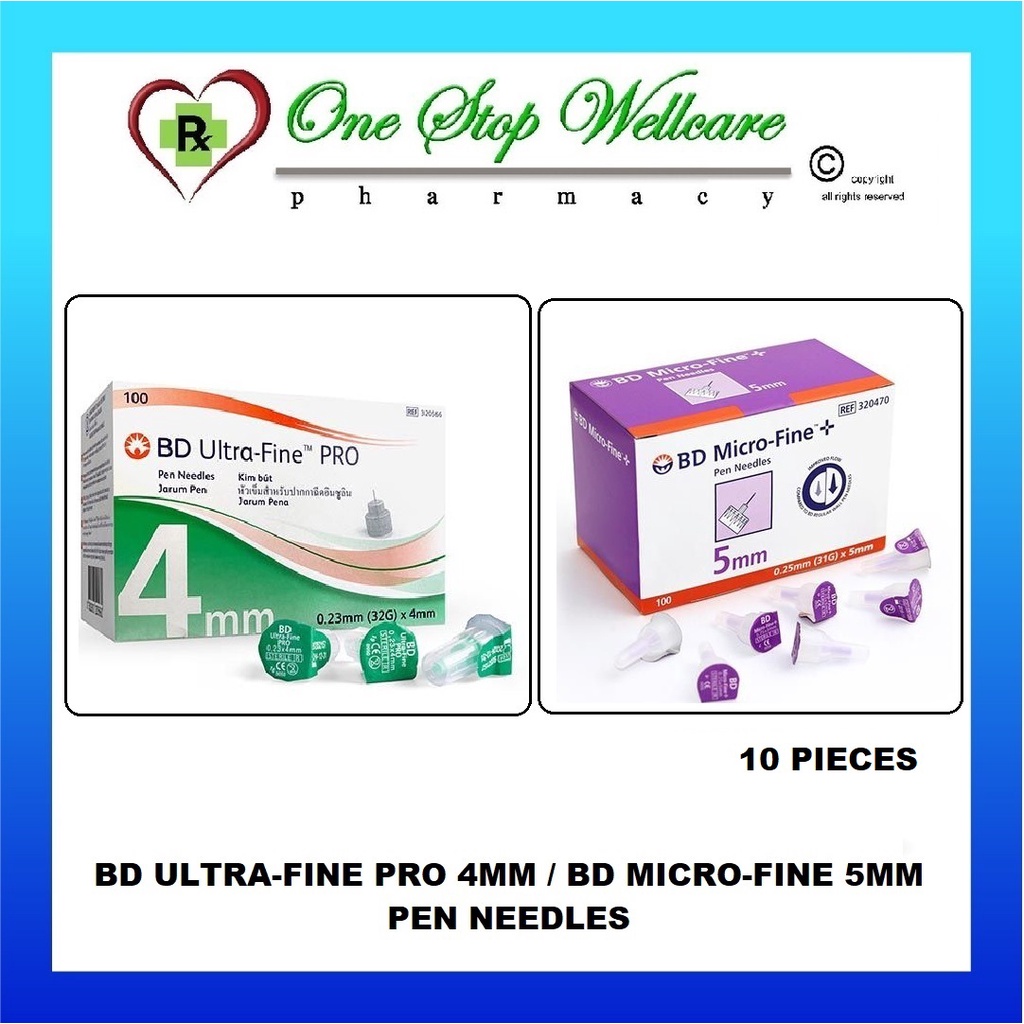 Buy Ultra-Fine Pro Pen Needles / Micro-Fine Pen Needles | eRomman