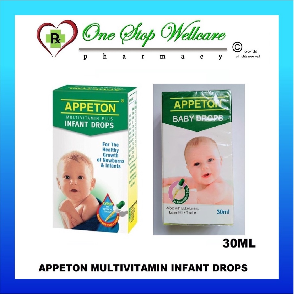 Buy Multivitamin Baby Drops 30ML / Infant Drops | eRomman