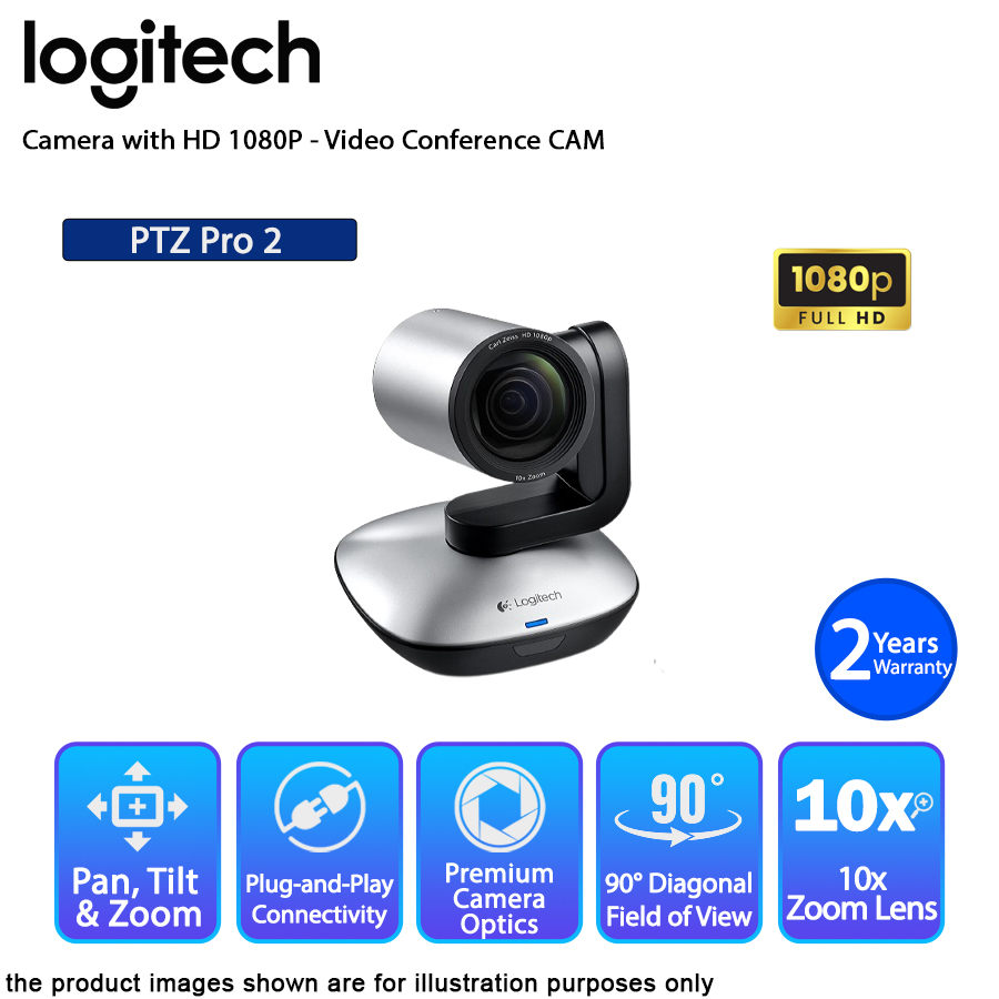 Buy Ipohonline Logitech PTZ Pro 2 HD 1080p Video Conference Camera with ...
