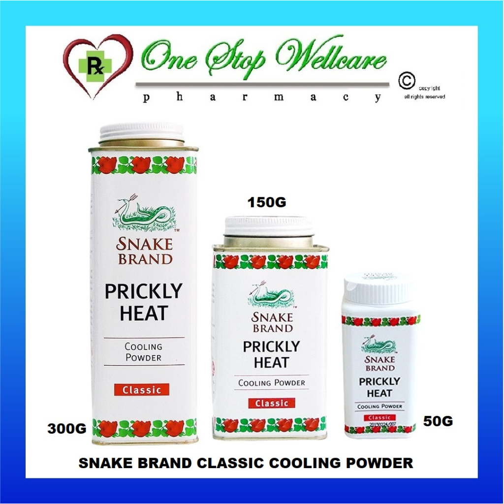 Buy Classic Cooling Powder Snake Brand 50g /150g / 300g | eRomman