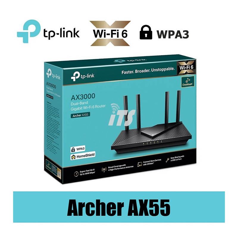 Buy AX3000 Dual-Band Wi-Fi 6 Router (Archer AX55) | eRomman