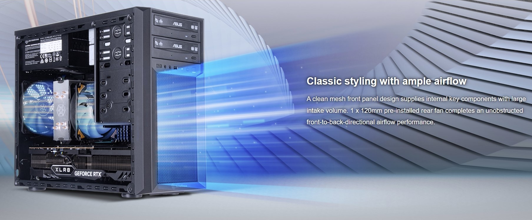 Buy FARA 313 Compact Micro ATX Chassis by Silverstone | eRomman