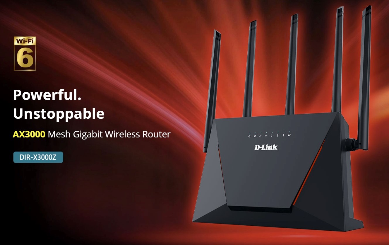 Buy AX3000 Mesh Gigabit Wi-Fi 6 Router (DIR-X3000Z) | eRomman