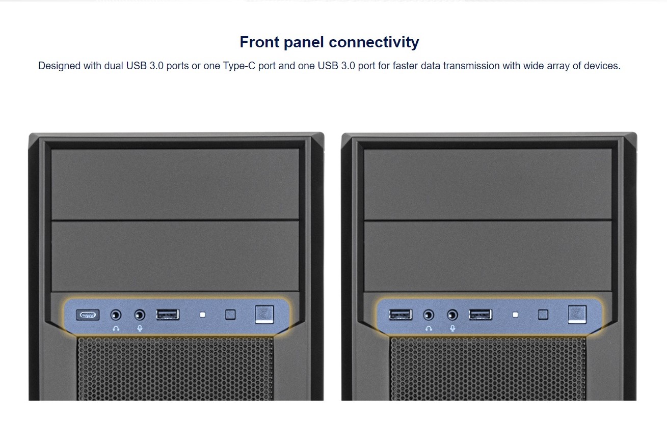 Buy FARA 313 Compact Micro ATX Chassis by Silverstone | eRomman
