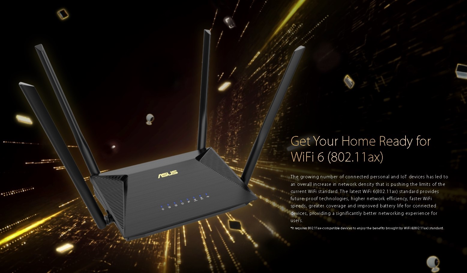 Buy AX1800 Dual Band WiFi 6 Router Supporting MU-MIMO | eRomman