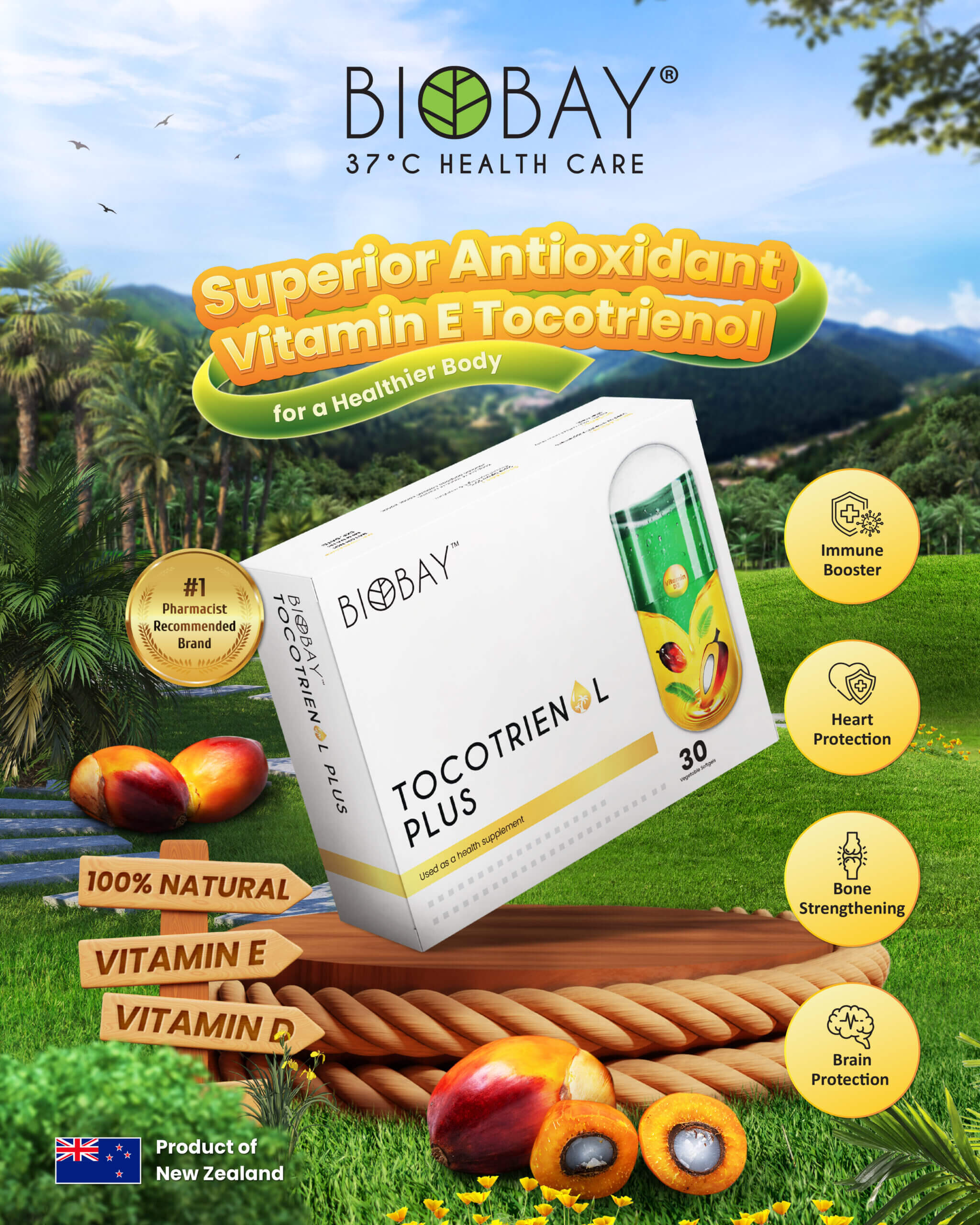 Buy Tocotrienol Plus by Biobay (30's) | eRomman