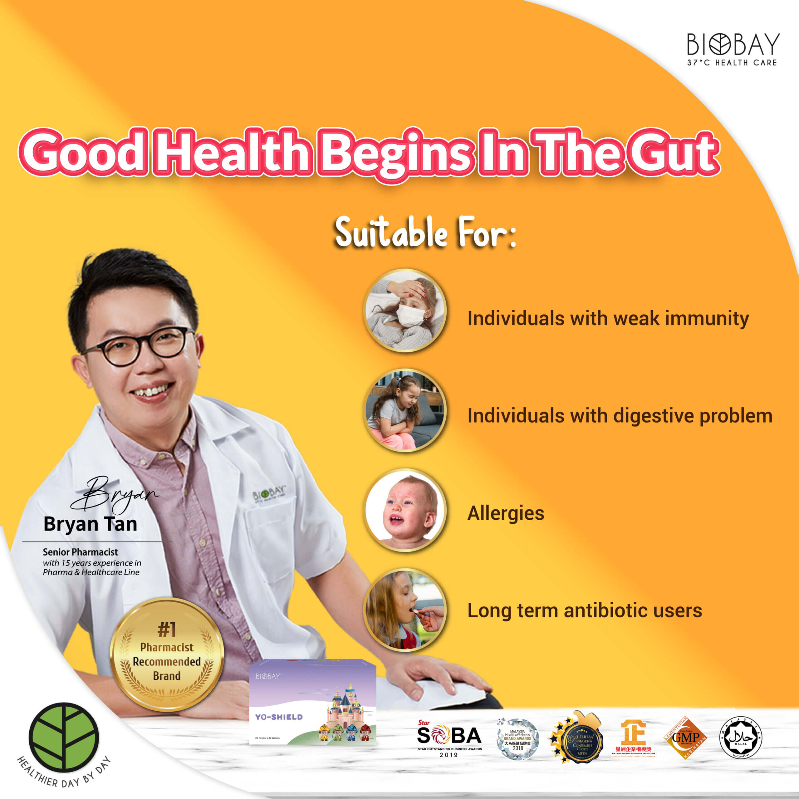 Buy Yo-Shield by Biobay (30's) | eRomman