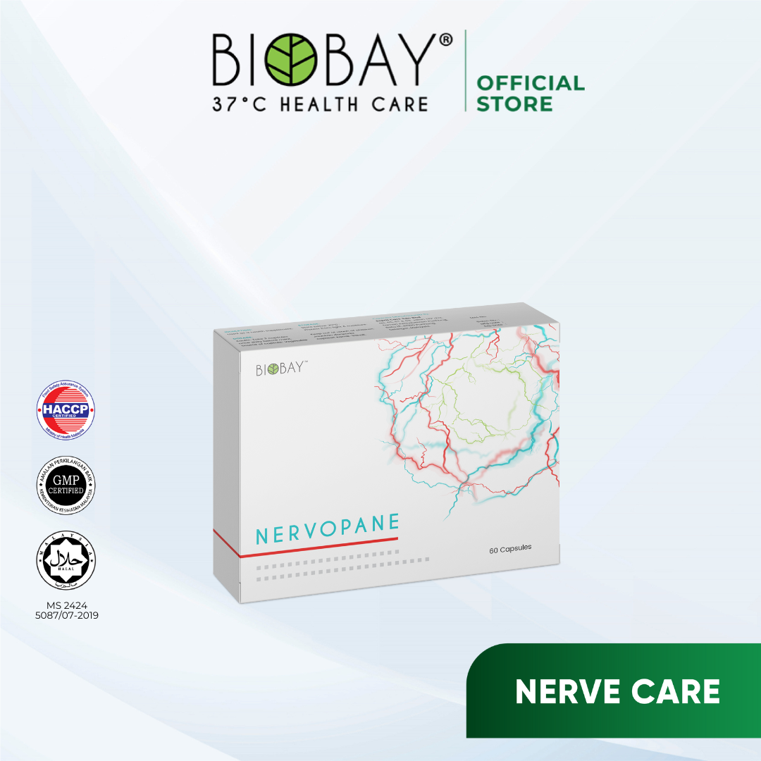 Buy Nervopane Supplement for Nerve Pain Biobay (60's) | eRomman