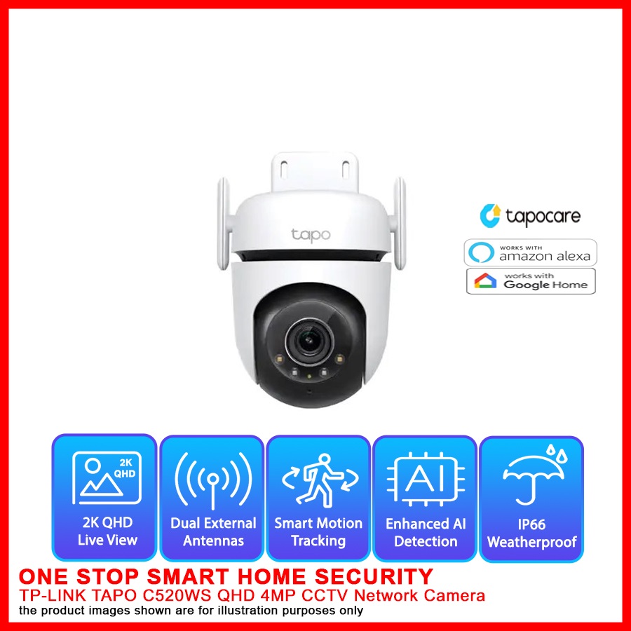 Electronics :: Cameras :: Security & Car Camera :: Tp-Link TAPO C520WS ...