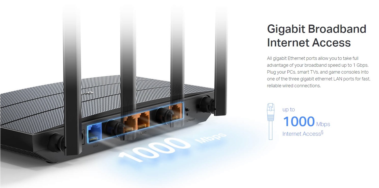 Buy AX1500 Next-Gen Wi-Fi 6 Router (Archer AX12) | eRomman