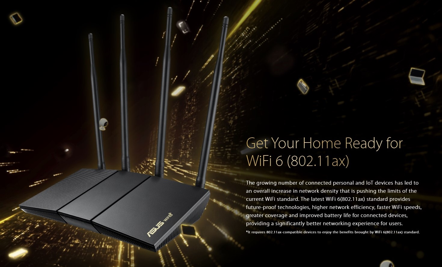 Buy AX1800 Dual Band WiFi 6 Router Supporting MU-MIMO | eRomman