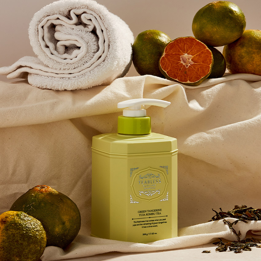 Buy Shampoo Green Tangerine Yuja Kombu Tea 500g | eRomman