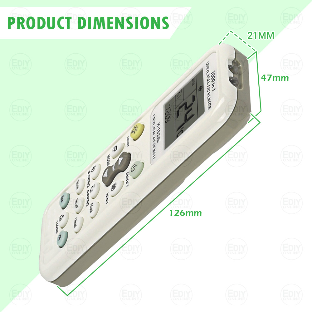 Buy Universal Multi Air Conditioner Replacement Remote | eRomman