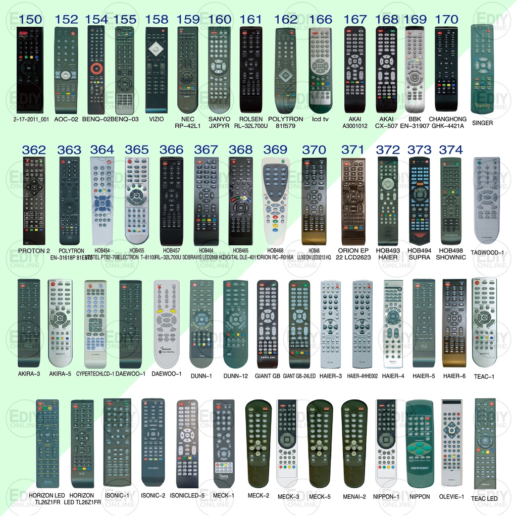 Buy Universal Replacement Smart LCD LED TV Remote | eRomman