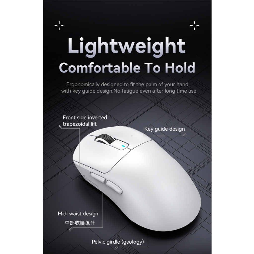 Buy Wireless Gaming Mouse by ATTACK SHARK X3 (Red) | eRomman