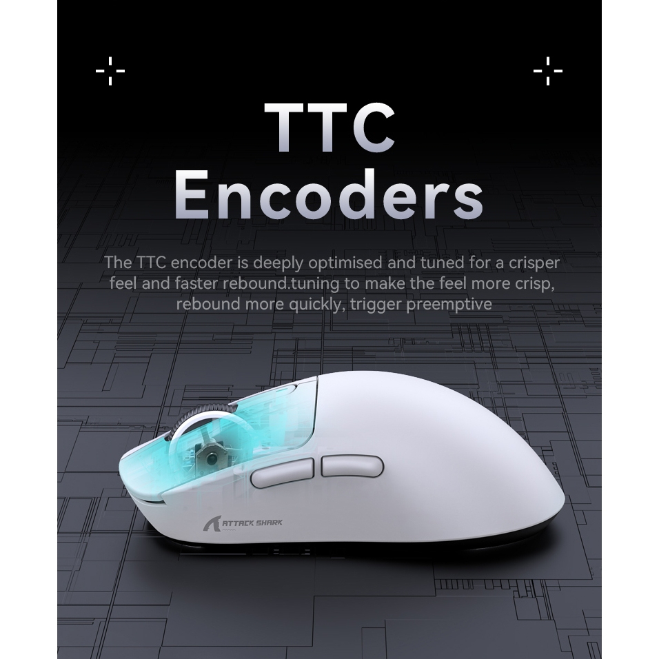 Buy Wireless Gaming Mouse by ATTACK SHARK X3 (Red) | eRomman