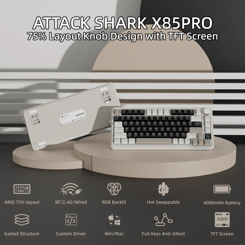 Electronics :: Desktops Computers & Laptops :: Computer Accessories :: Keyboards :: Attack Shark ...
