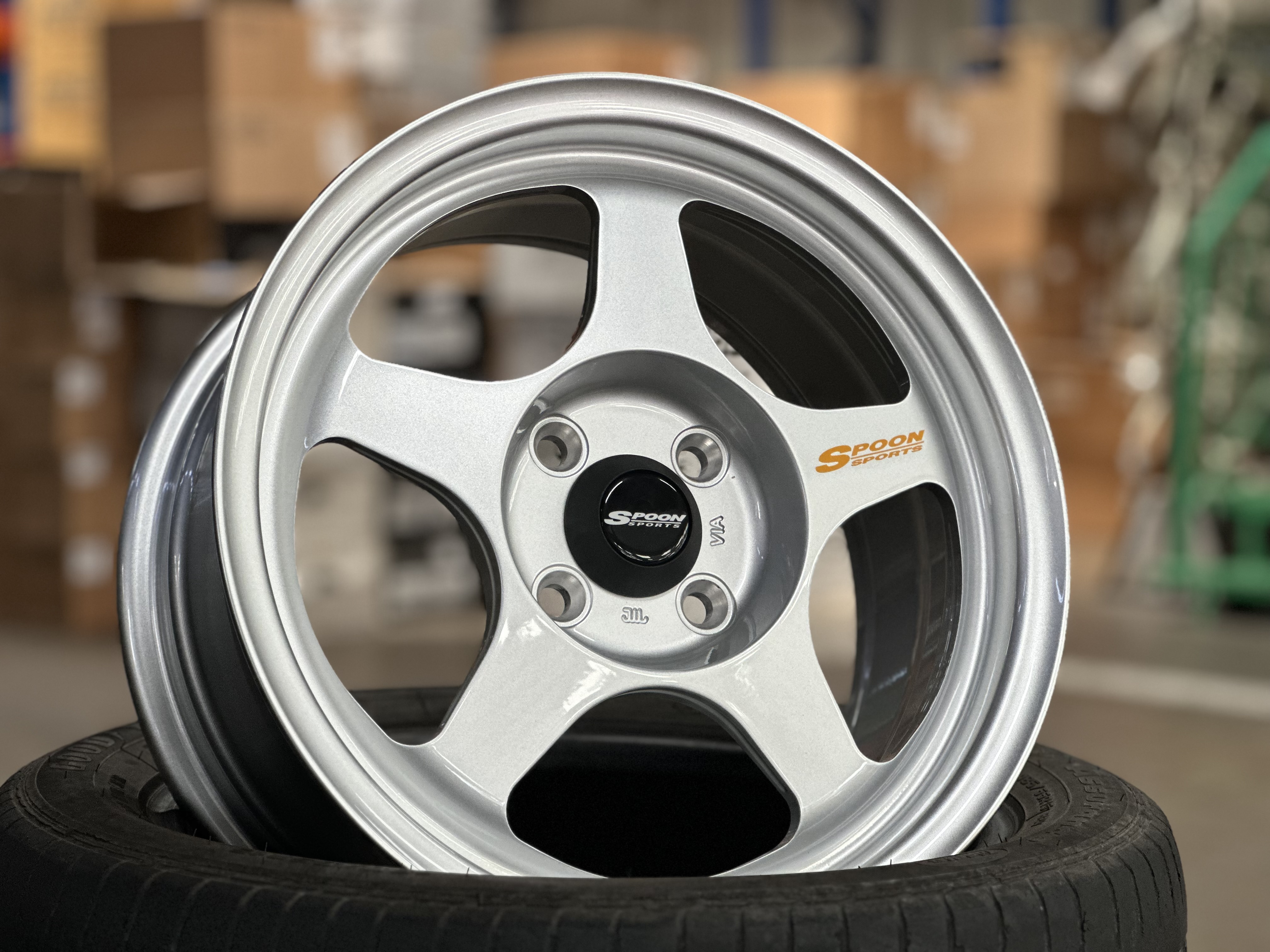 Buy 15X7 ET41 AOW Flow Formed Spoon Rim (4 Wheel) 4X100 | eRomman