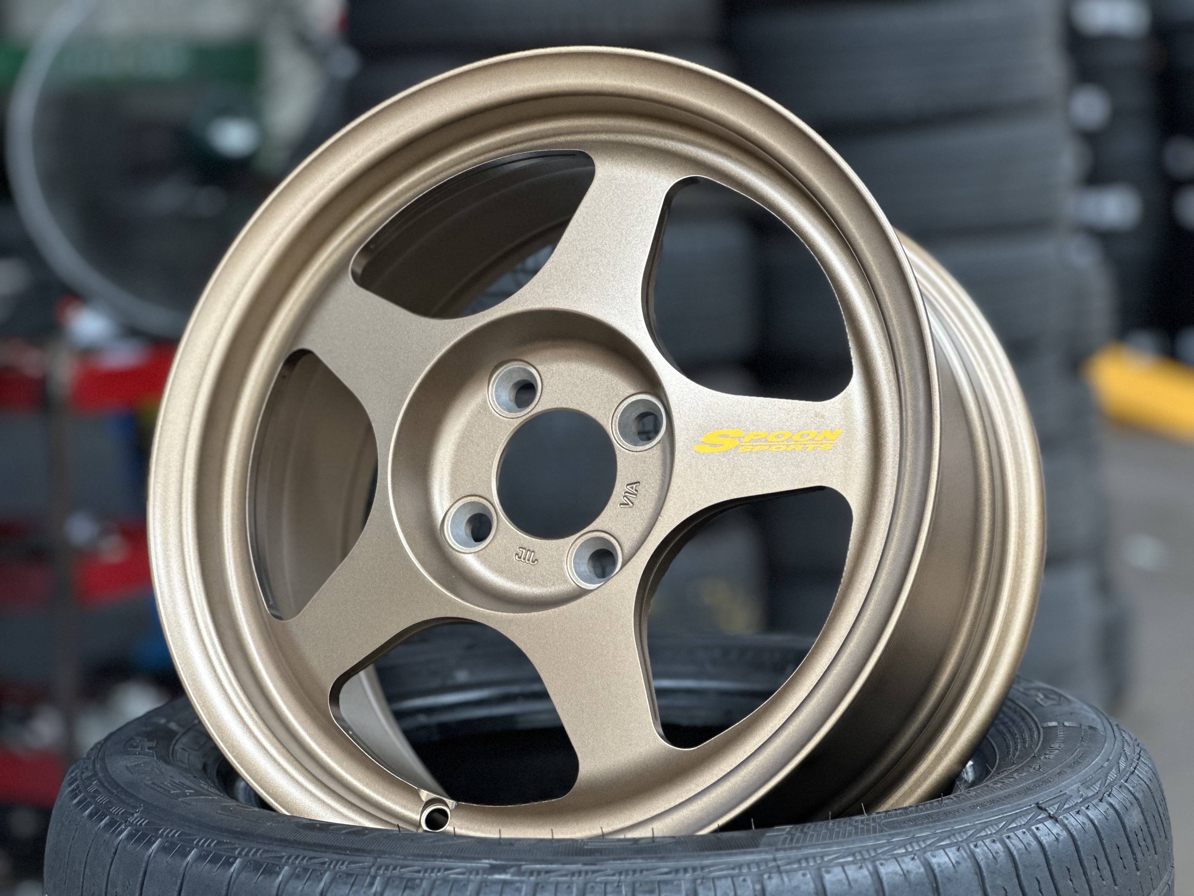 Buy 15X7 ET41 AOW Flow Formed Spoon Rim (4 Wheel) 4X100 | eRomman