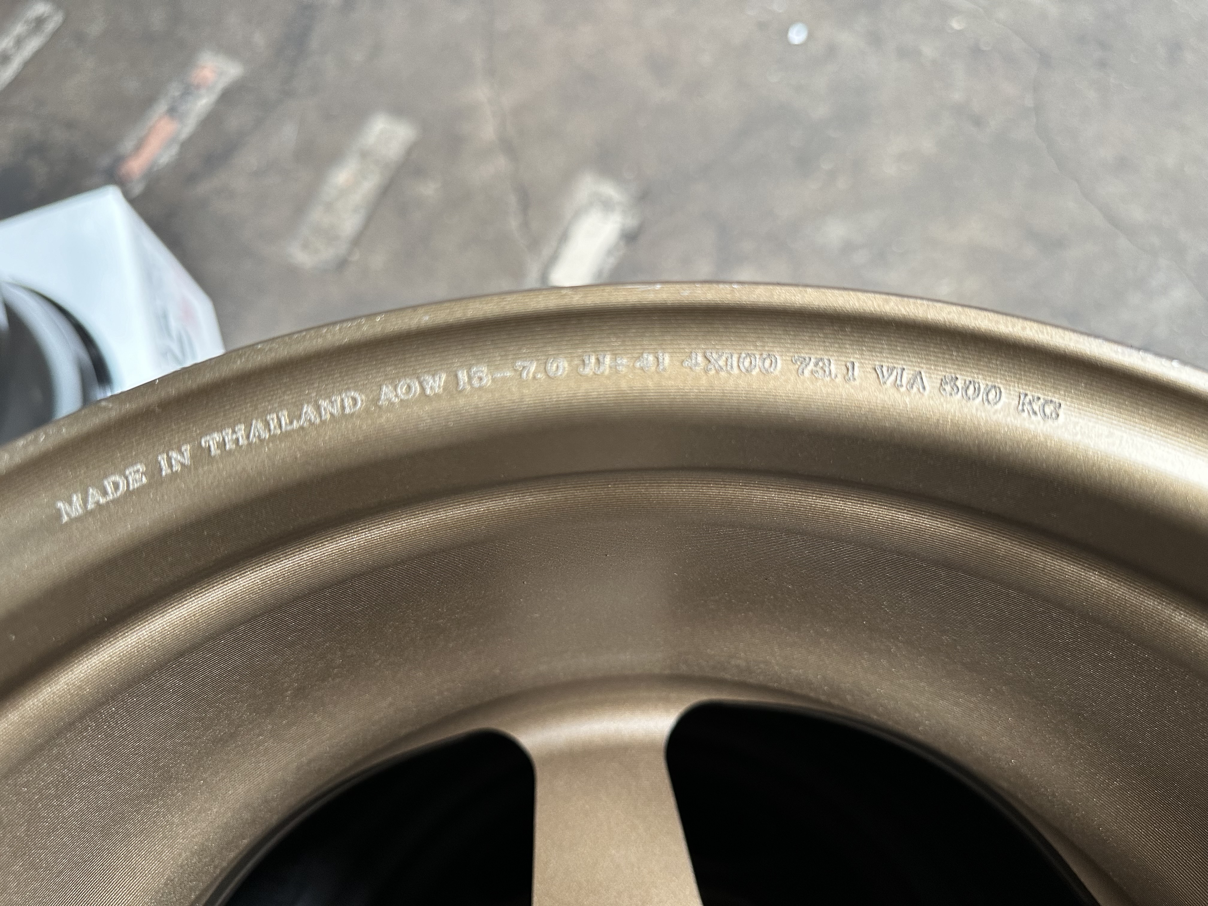 Buy 15X7 ET41 AOW Flow Formed Spoon Rim (4 Wheel) 4X100 | eRomman