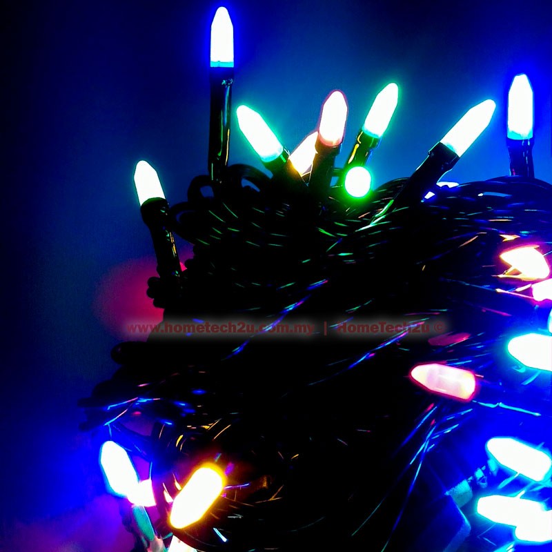 Buy Hometech2u LED Christmas Light Raya Decor Light 10M (Multi color ...