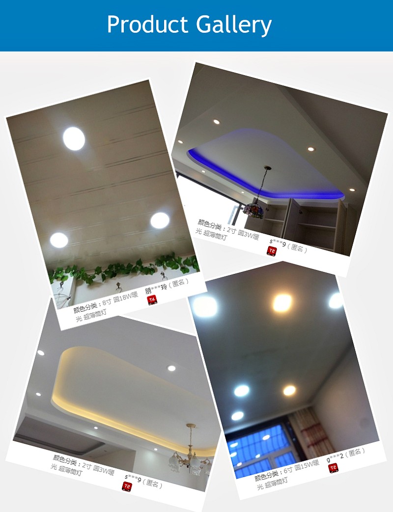 Buy Hometech2u Round 4" 12W LED Panel Downlight Ceiling Light (Daylight ...