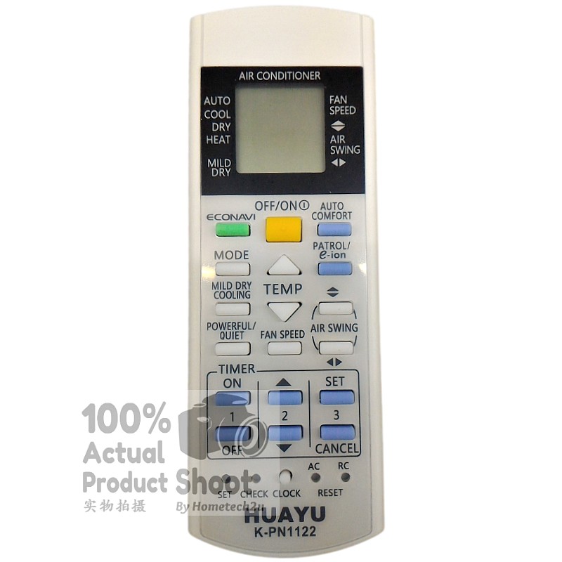 Buy Panasonic Air Conditioner Remote Control Huayu | eRomman