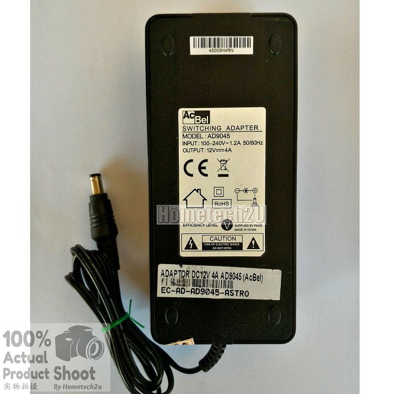 Buy Astro PVR AC Original Power Adapter AD9045 (Black) online | eRomman