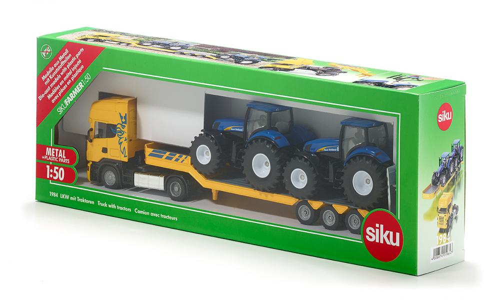 Buy Siku, Truck With New Holland Tractors Online | eRomman