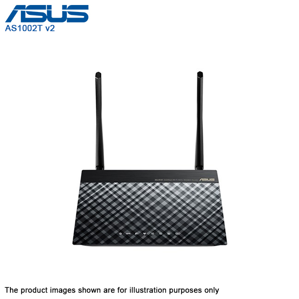 Buy DSL-N12E Wireless N 300 ADSL 2/2+ Modem Router Asus | eRomman
