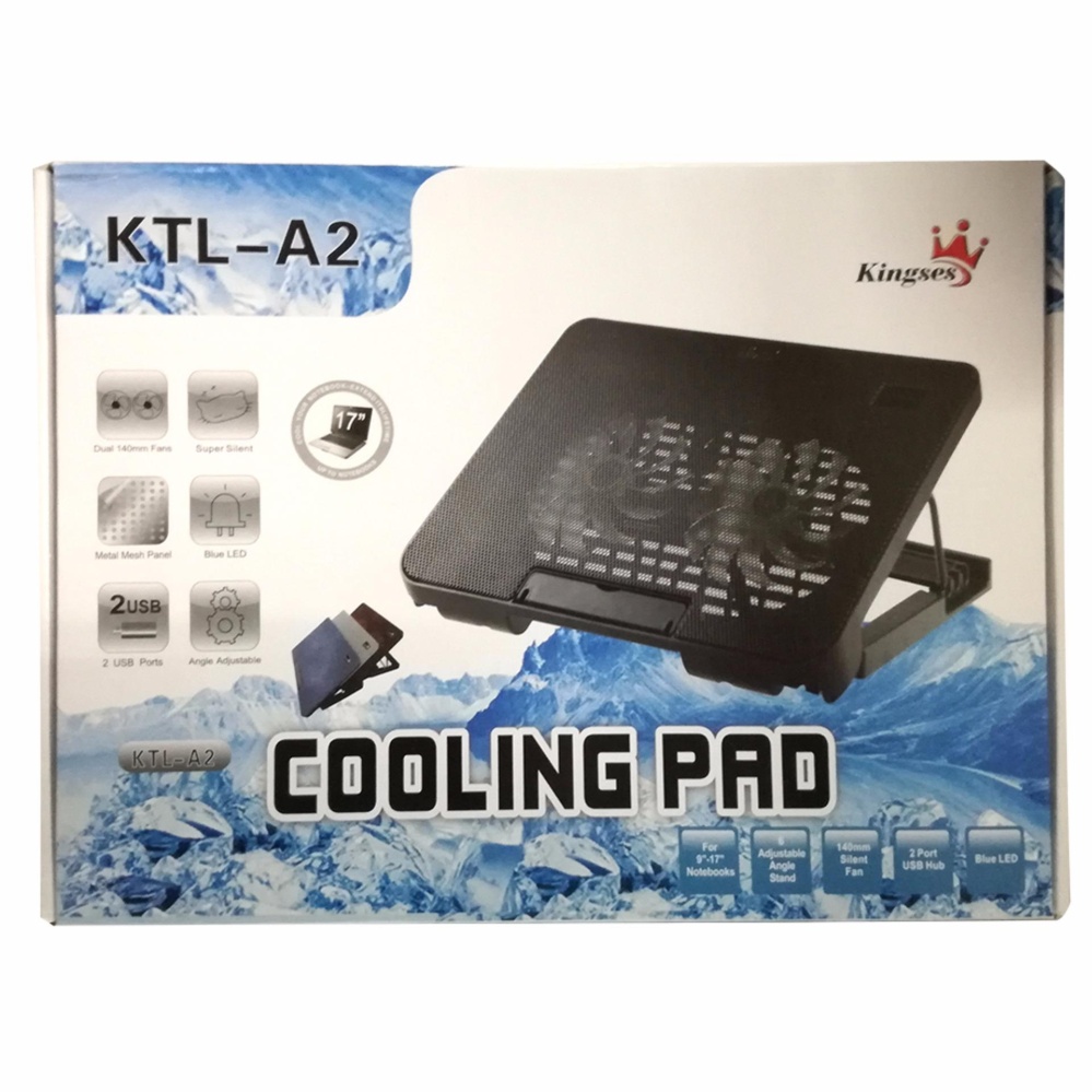 Buy KTL-A2 Laptop Cooling Pad Kingses for 9-17 Notebook | eRomman