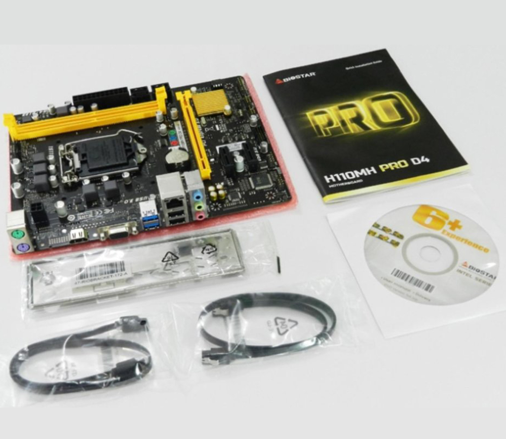 Buy H110MH PRO D4 LGA 1151 HDMI Micro ATX Motherboard | eRomman