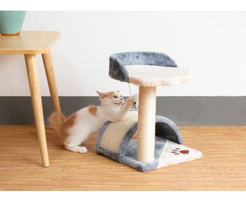 Buy Cat Tree Climbing Small Sisal Cat Tower Column | eRomman