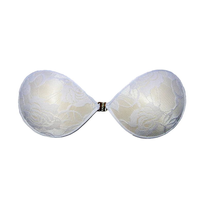 Buy NuBra 3D Padded Ultralite Push-up Lace Bra - 3 Sizes (Pink - White ...