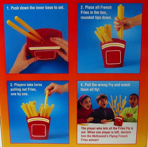 Buy Kids Flying Family French Fries Games (Photo color) | eRomman