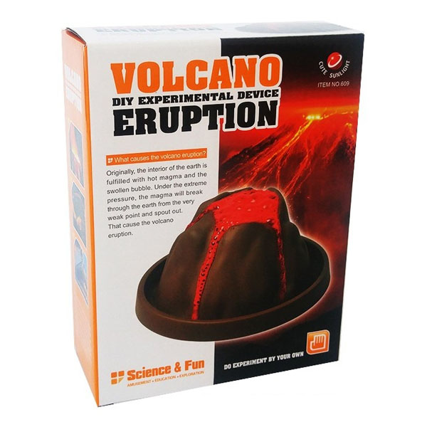 Buy Kids STEM Volcano DIY Experimental Device Eruption Online | eRomman